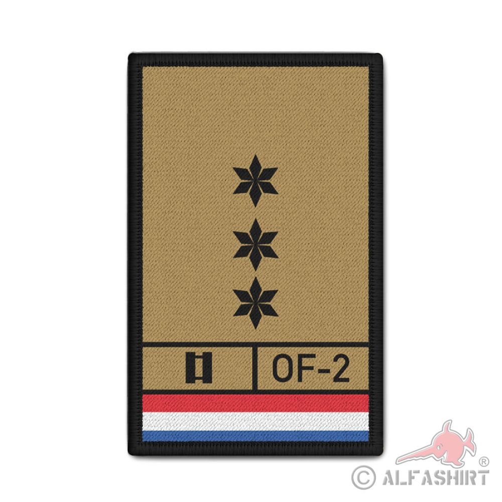 Rank Patch Nederland Kapitein Royal Netherlands Army Captain Armed ...