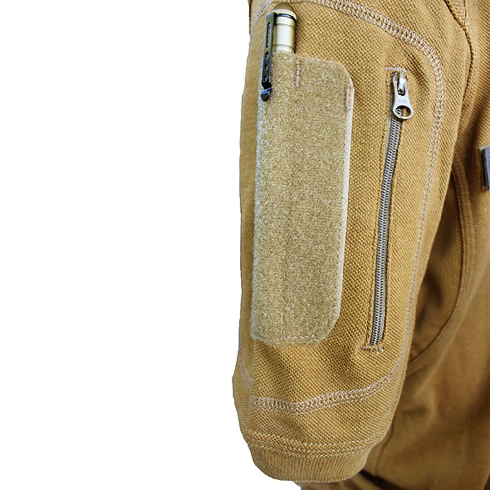 Tactical Poloshirt Sand Combat Veteran e.V. Sand #47042